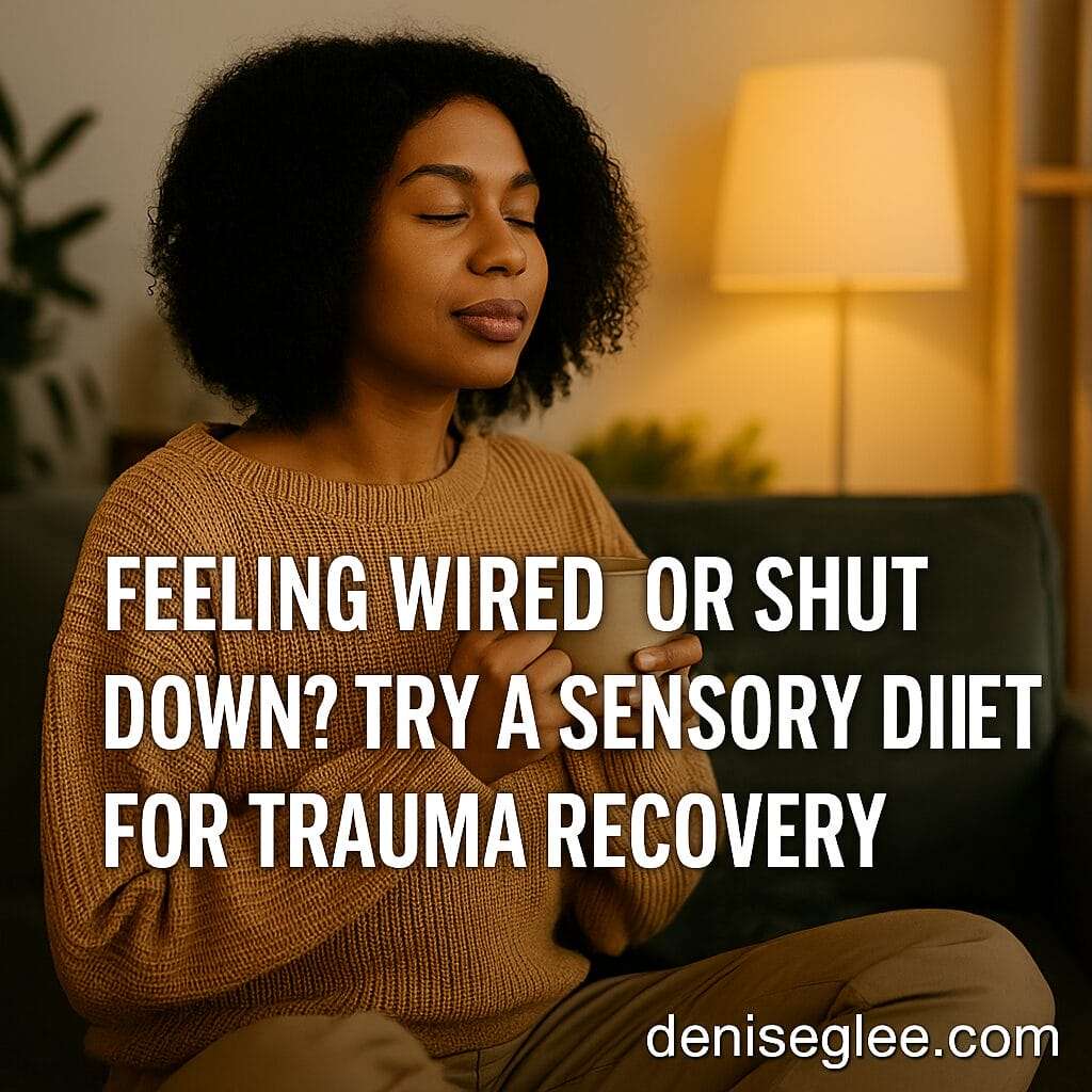 Feeling Wired or Shut Down? Try a Sensory Diet for Trauma Recovery